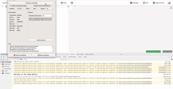 Initially opening of the data viewer causes crashing of application · Issue #317 · vega/editor ...