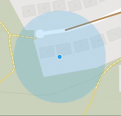 GeolocateControl: Accuracy circle size is inconsistent · Issue #10276 ...