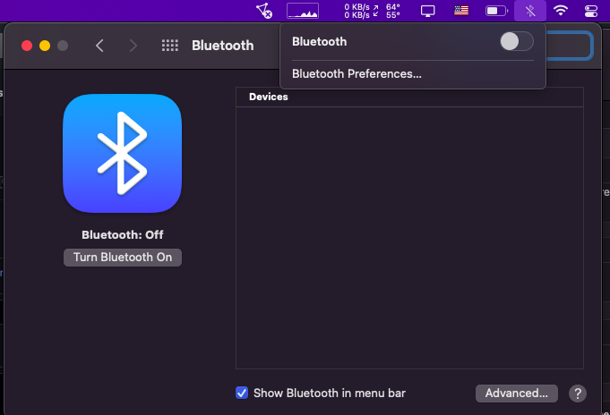 After update to Mac OS 12beta 10 Bluetooth tern off and never on · Issue #346 ...