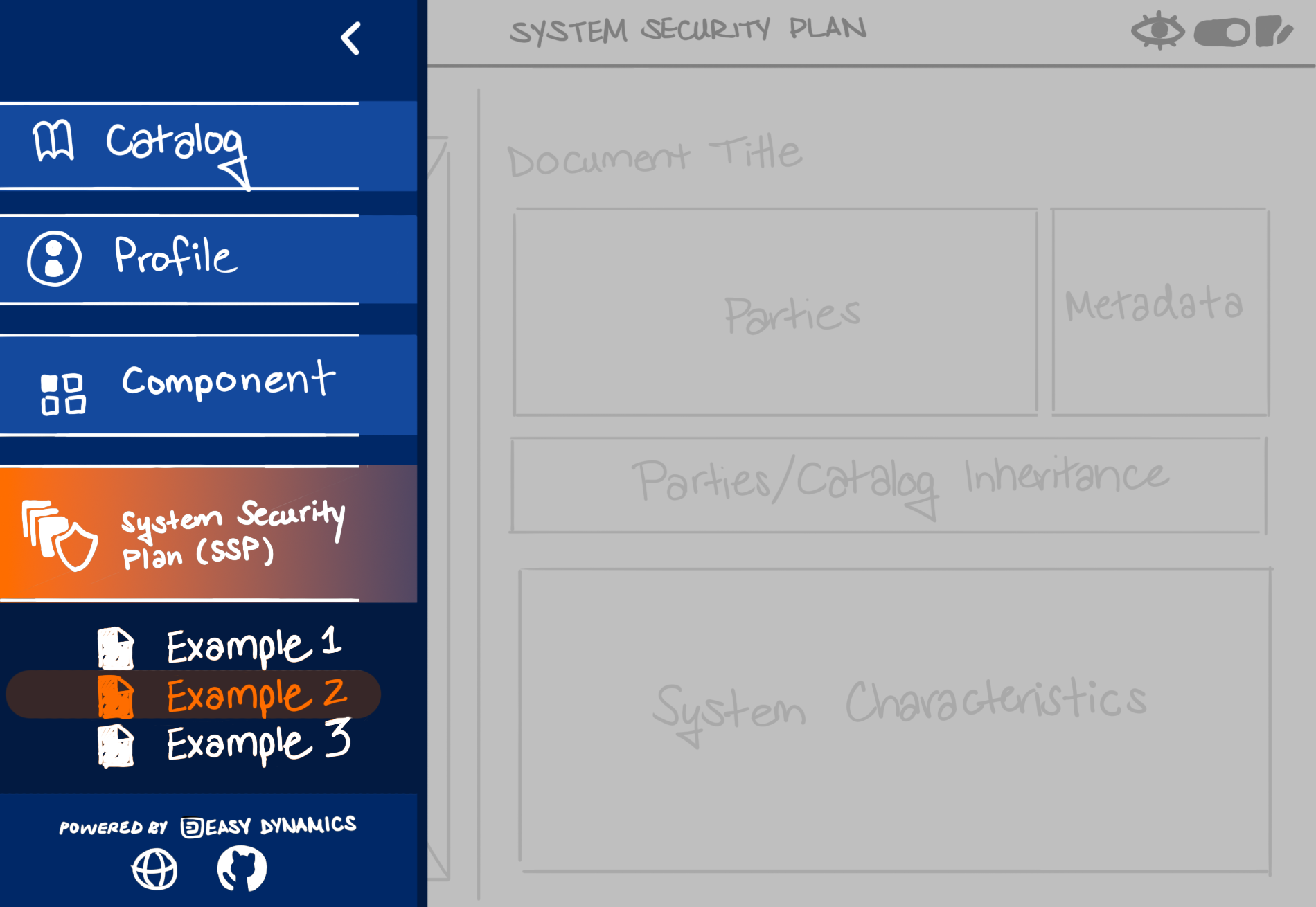Revamp Vertical Collapsible Menu UI/UX · Issue #649 · EasyDynamics/oscal-react-library · GitHub
