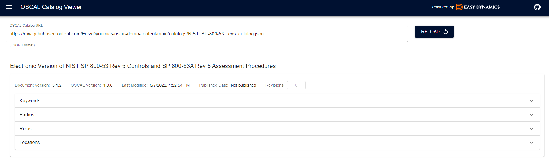 Proof of Concept of Styles at a Global Scale · Issue #773 · EasyDynamics/oscal-react-library ...