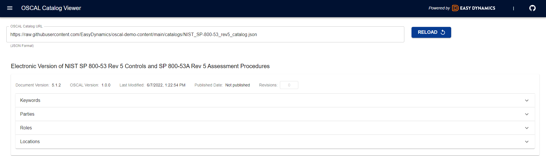 Proof of Concept of Styles at a Global Scale · Issue #773 · EasyDynamics/oscal-react-library ...