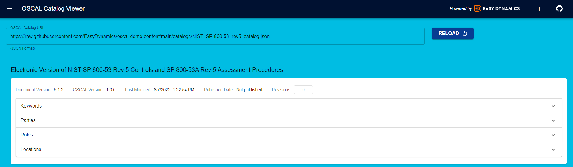Proof of Concept of Styles at a Global Scale · Issue #773 · EasyDynamics/oscal-react-library ...