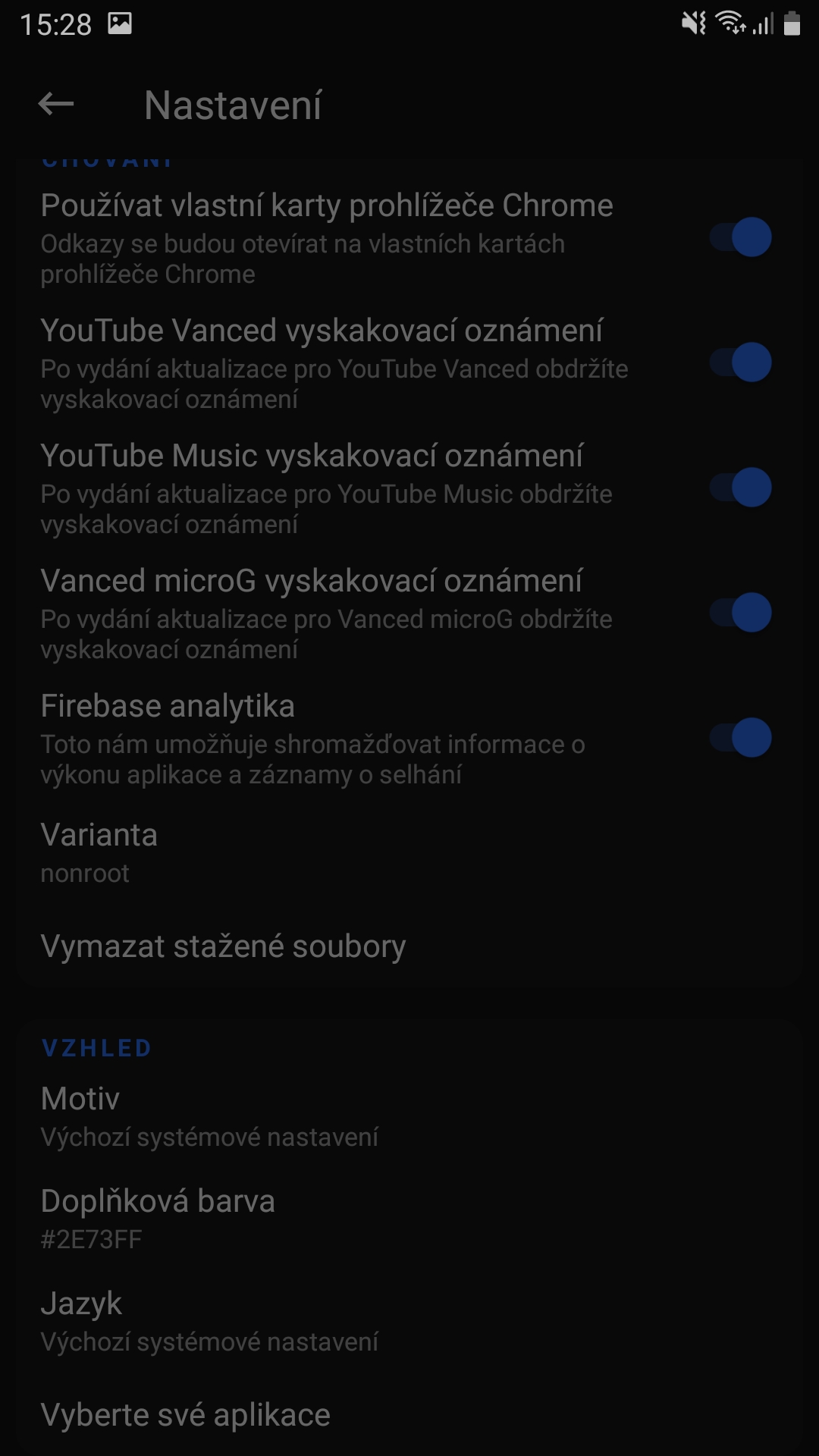 Settings – flyout overlay visible after closing · Issue #498 · TeamVanced/VancedManager · GitHub