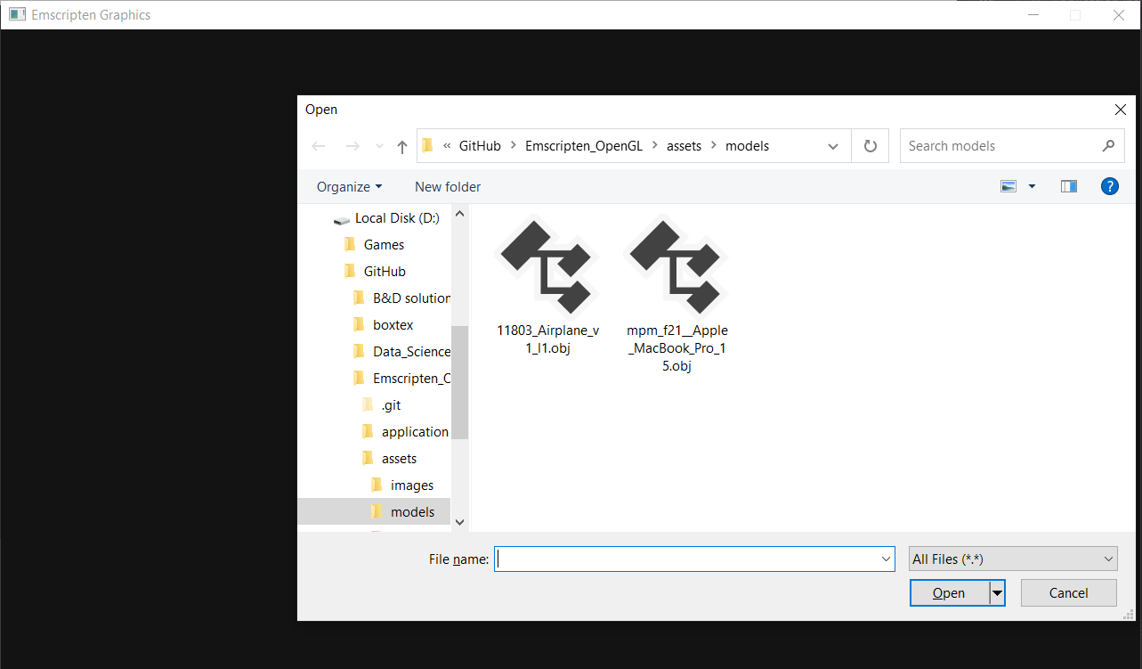 GitHub - JuiceFV/Emscripten_OpenGL: This project is the example of usage of the Emscripten. The ...