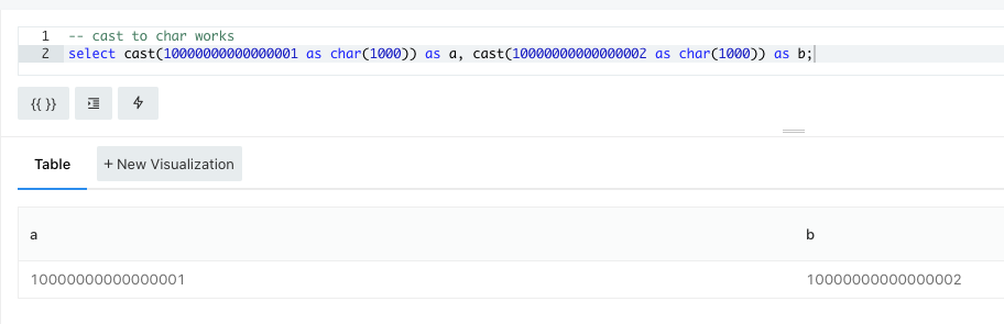 Redash transform integer wrong, like, select 331451557290541101 · Issue #2666 · getredash/redash ...