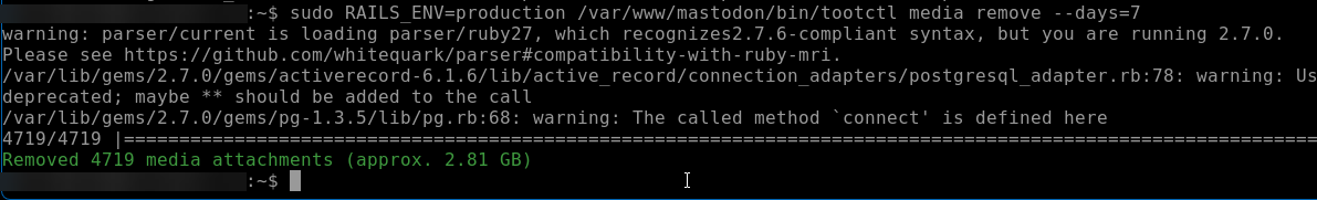 [CLI] tootctl commands fail with postgres FATAL error · mastodon ...