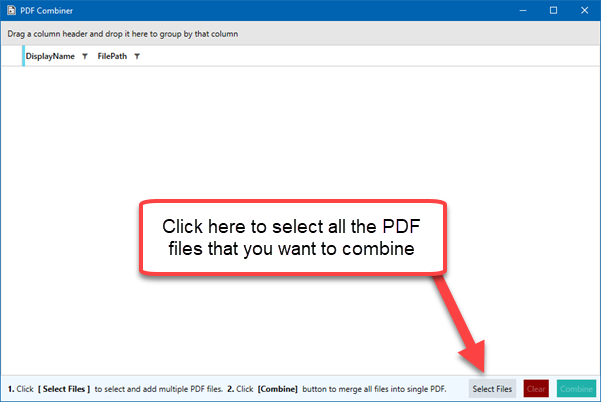GitHub - LanceMcCarthy/PDFCombiner: A quick and easy app that will ...