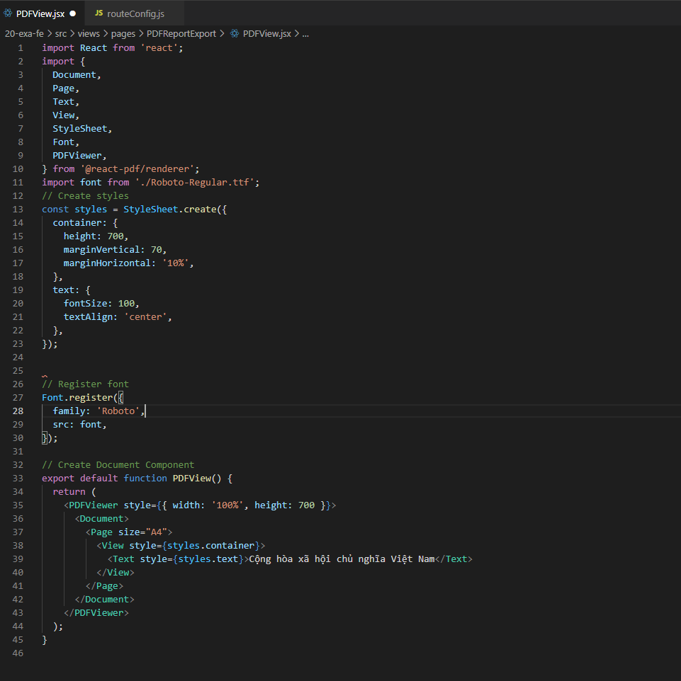PDFViewer does not show characters special · Issue #1233 · diegomura/react-pdf · GitHub