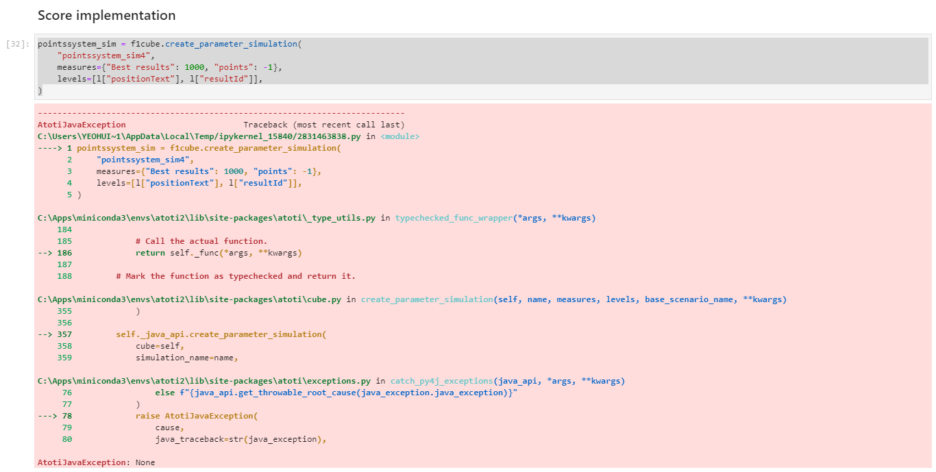 create_parameter_simulation with multiple measures failed with unclear ...