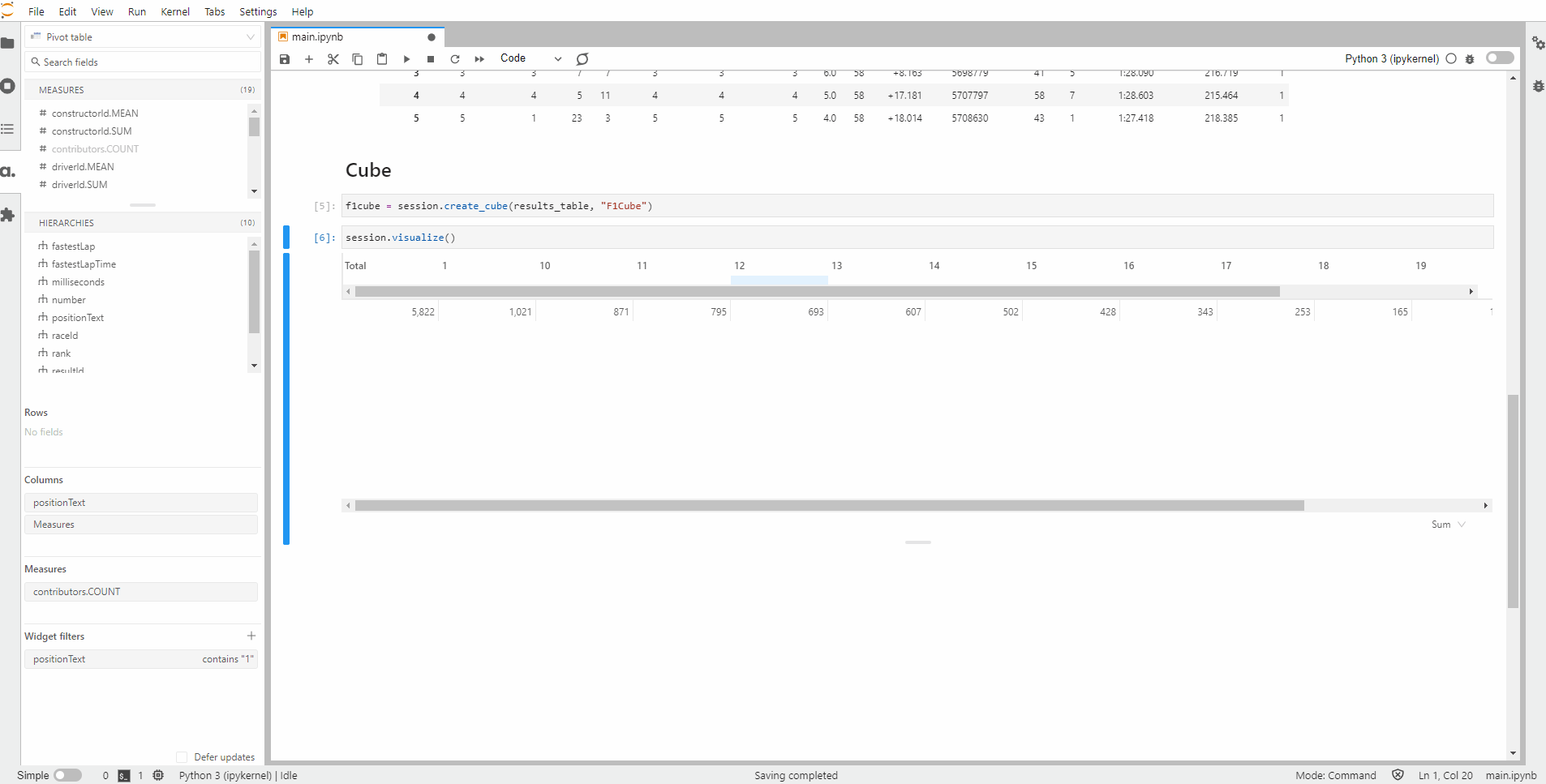 Unable to see the column headers in pivot table · Issue #341 · atoti/atoti · GitHub