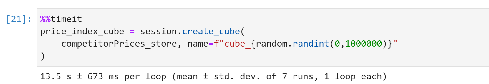Join, create_cube or setup_simulation retrigger the loading of data ...