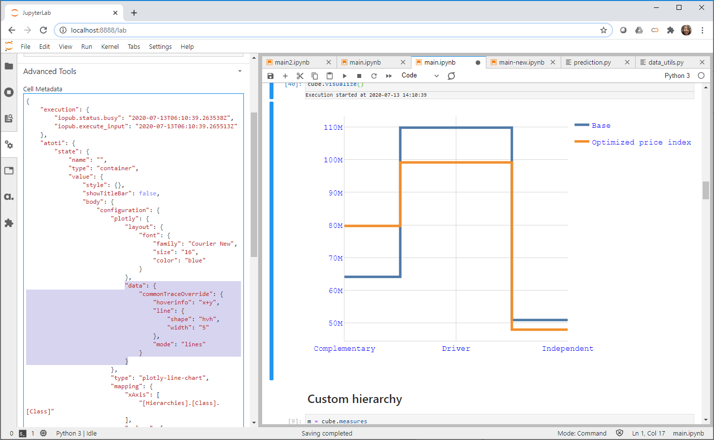 Ability to tweak cell's state to manipulate chart or pivot table under notebook · Issue #104 ...