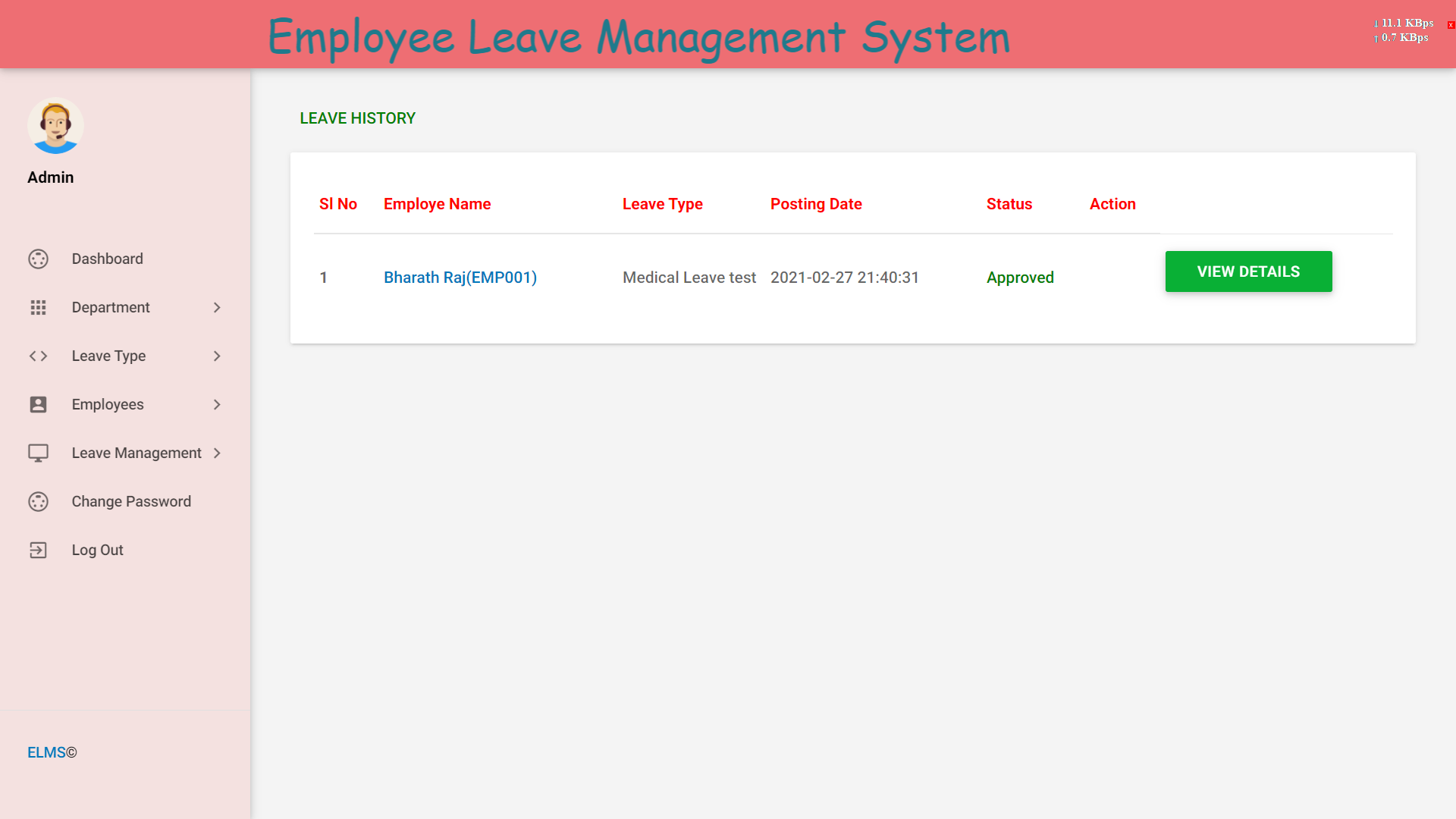 GitHub - Ricchitech/Employee-Leave-Management-System