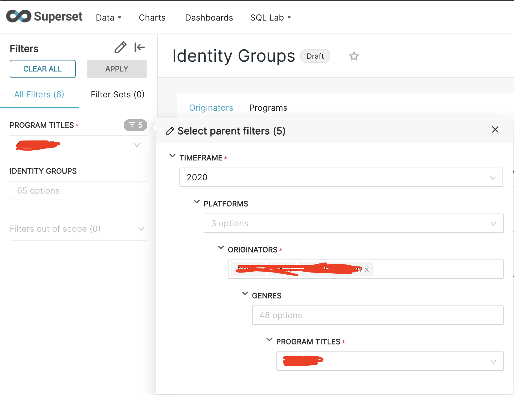 [native-filters]The modal for deeply nested hierarchical filters slowly ...