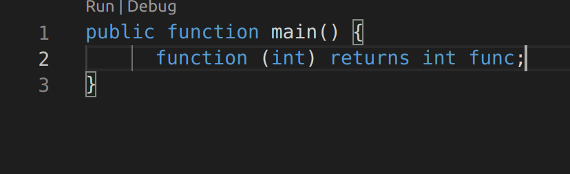 [Syntax Highlighting] Variable name considered a keywrod when the variable type descriptor is a ...