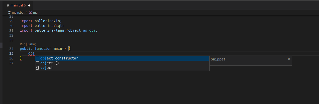 [bug] Module Imported With Alias Is Not Suggested · Issue 37705 · Ballerina Platform Ballerina