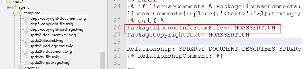 Please implement "PackageLicenseInfoFromFiles" in spdx2tv-package.twig. · Issue #1570 ...