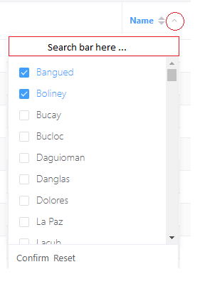 [Feature Request] Search Bar inside el-table filter · Issue #9816 ...