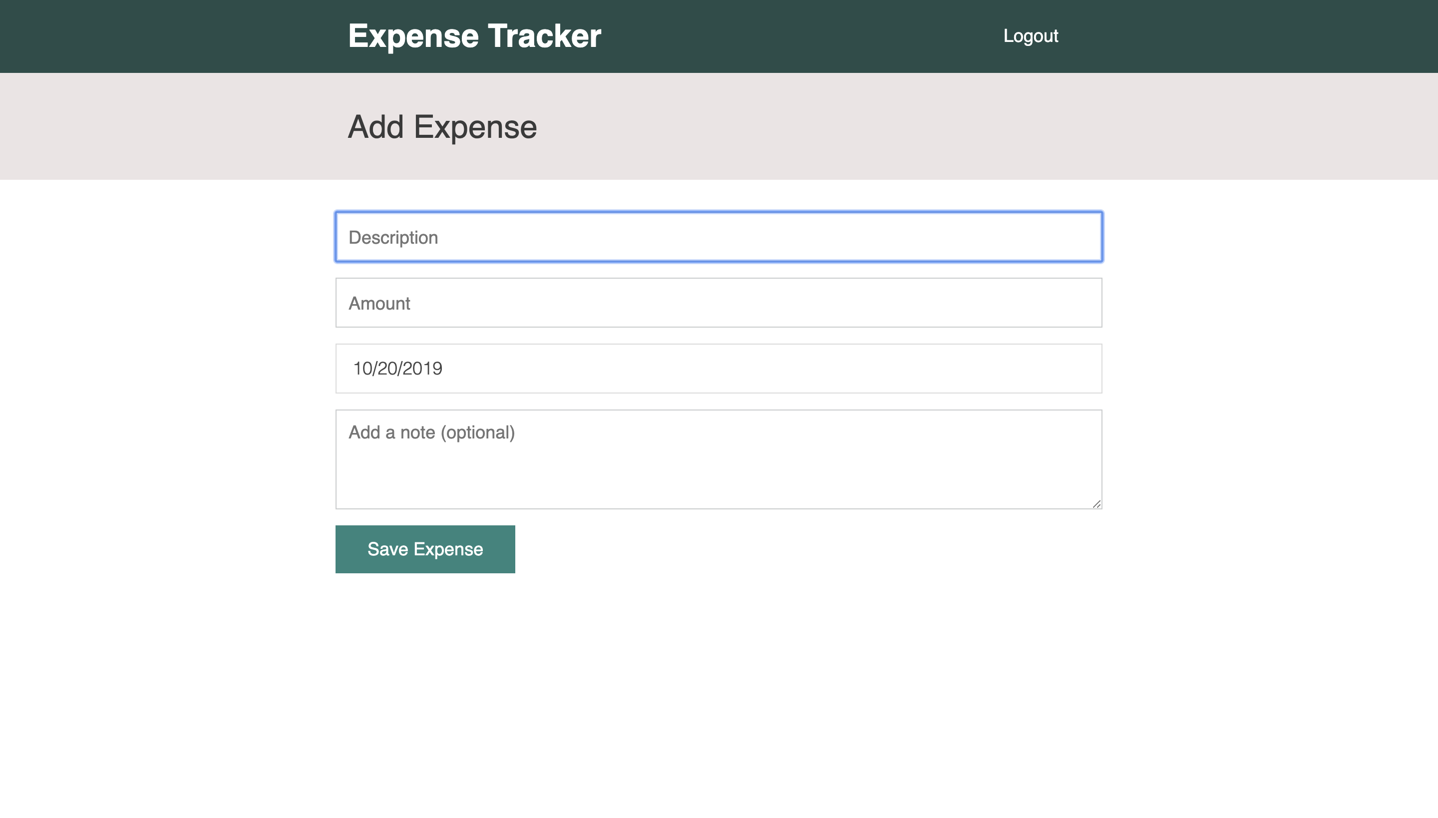GitHub - harisha-swaminathan/Expense-tracker