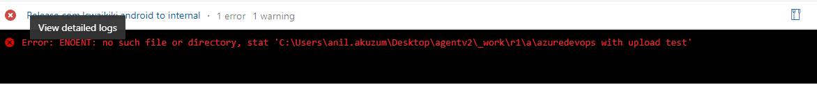 azure devops with play store upload apk instantly error · Issue #361 · microsoft/google-play ...
