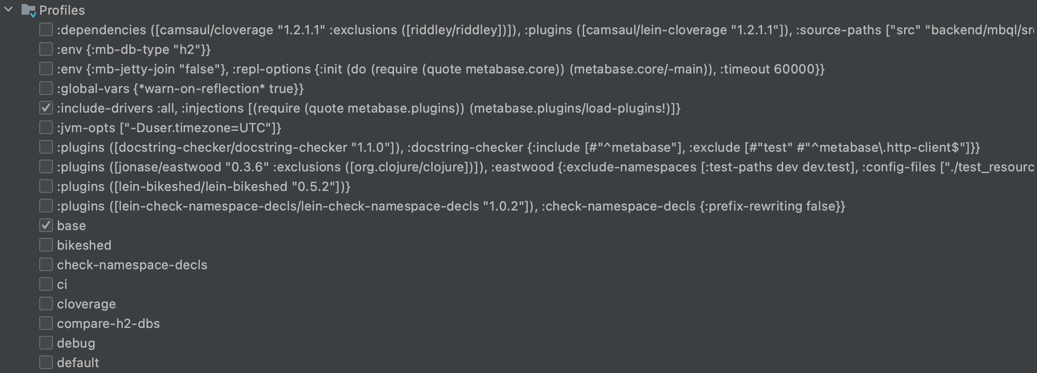Importing Metabase Project Results In Bogus Profiles · Issue 2487 · Cursive Idecursive · Github