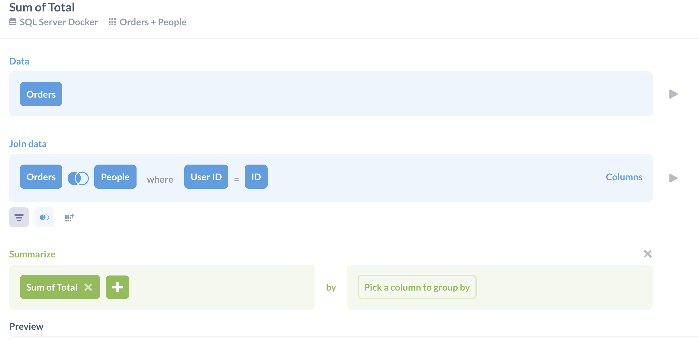 Choosing a binning option for a date breakout on a joined column should work without additional ...