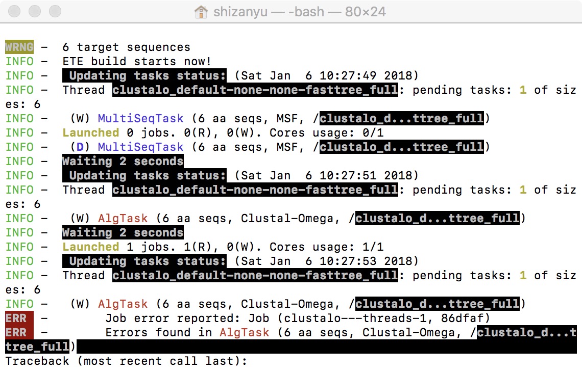 Problems about "clustalo: MISSING" during installation and function · Issue #322 · etetoolkit ...