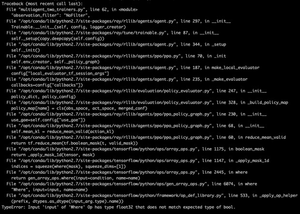 [rllib] support run rllib's examples with older version tensorflow(version