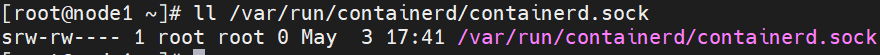 Dial Unix Unix Var Run Containerd Containerd Sock Connect No Such File Or Directory · Issue