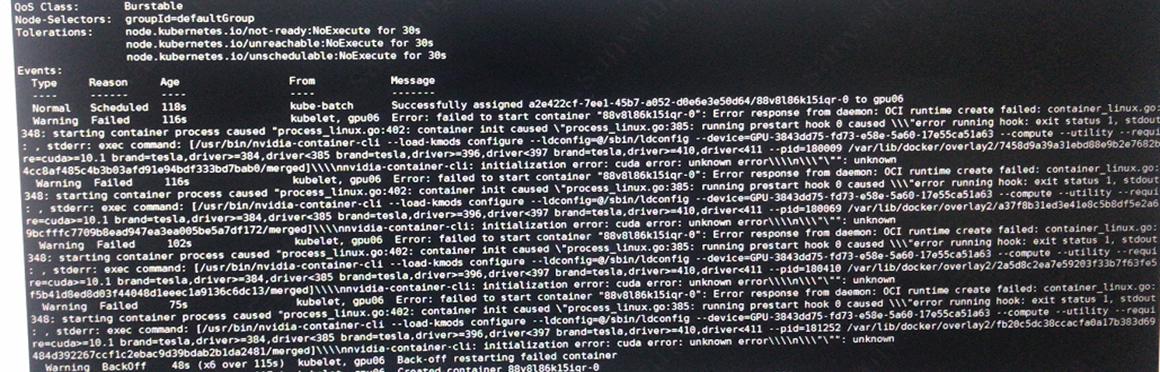 Nvidia Container Cli Initialization Error Cuda Error Unknown Error