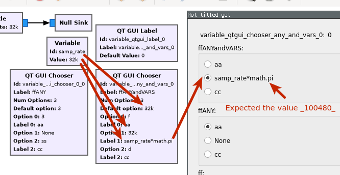 QT GUI Chooser default Labels are blank · Issue #4031 · gnuradio/gnuradio · GitHub