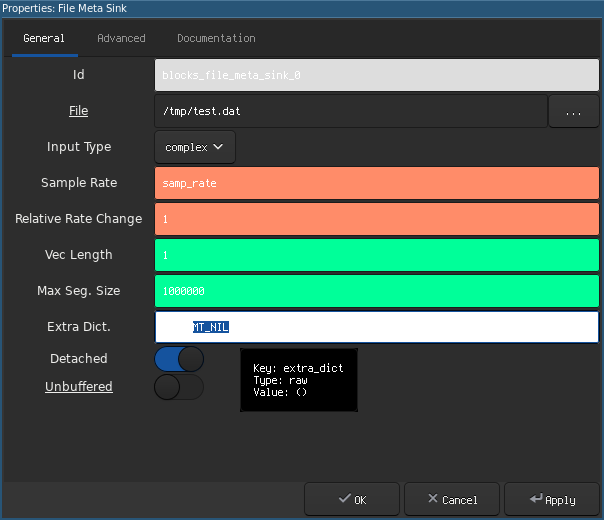 GRC: Dark theme not working well, input box text is white · Issue #2374 · gnuradio/gnuradio · GitHub
