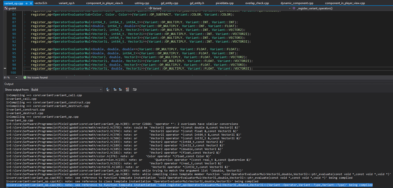 Can't compile using float=64 · Issue #51692 · godotengine/godot · GitHub