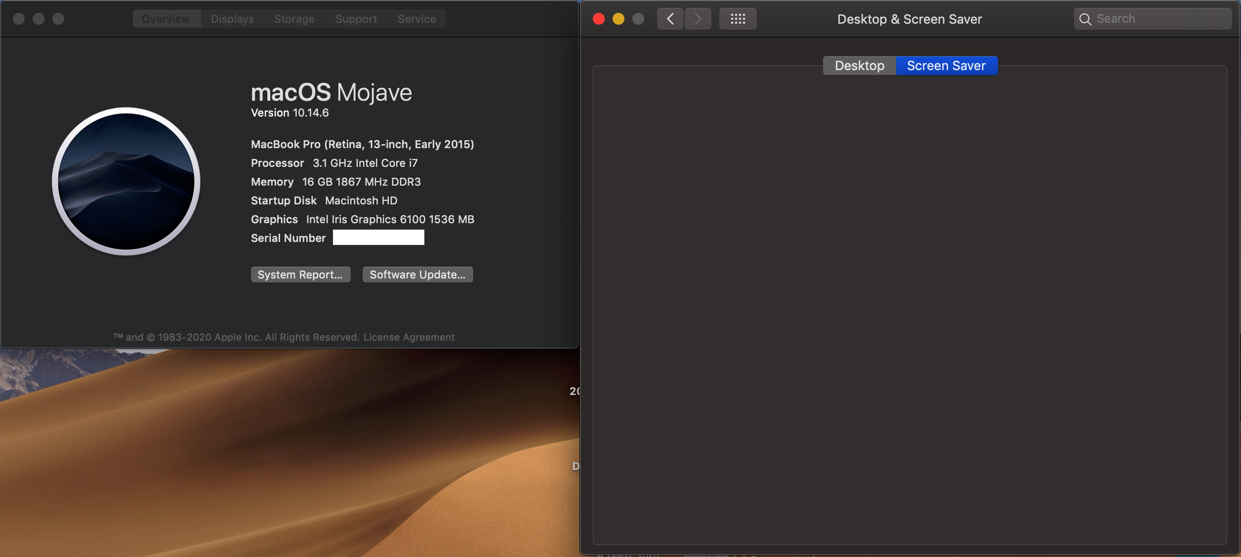 Blank settings page in System Preferences with 10.14.6 latest security ...