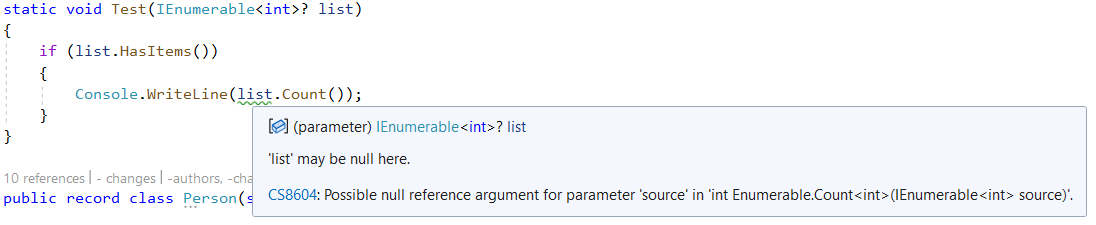 Add Nullability Annotations For Tinyhelpers Method · Issue 127 · Marcominervatinyhelpers · Github