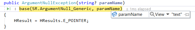 ArgumentNullException does not report parameter name in message · Issue #81004 · dotnet/runtime ...