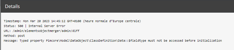 Bug Typed Property Fieldtype Must Not Be Accessed Before Initialization · Issue 14703