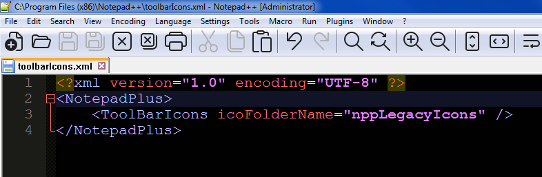 Add higher resolution of Notepad++'s standard icon set · Issue #9913 ...