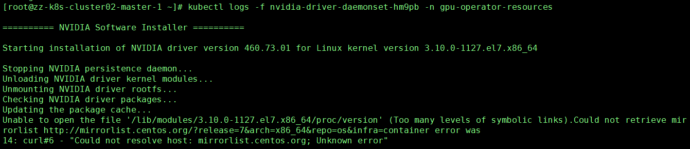 [Question]啟用GPU功能後，nvidia gpu 相關pod無法初始化 · Issue #495 · KubeOperator/KubeOperator · GitHub