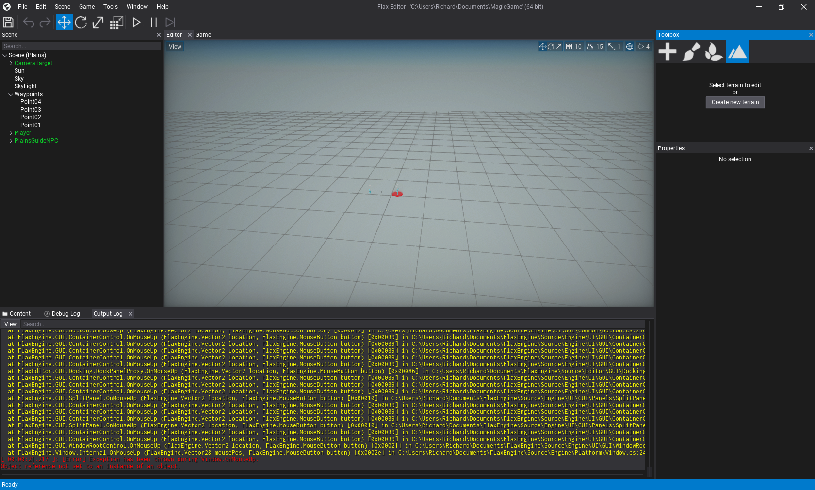 I can't generate Terrain Maps · Issue #344 · FlaxEngine/FlaxEngine · GitHub