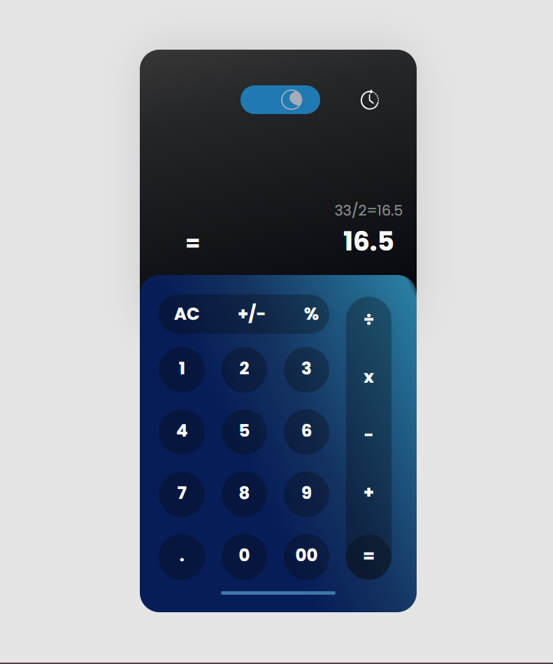 GitHub - ozgeterz/dark-light-calculator-project