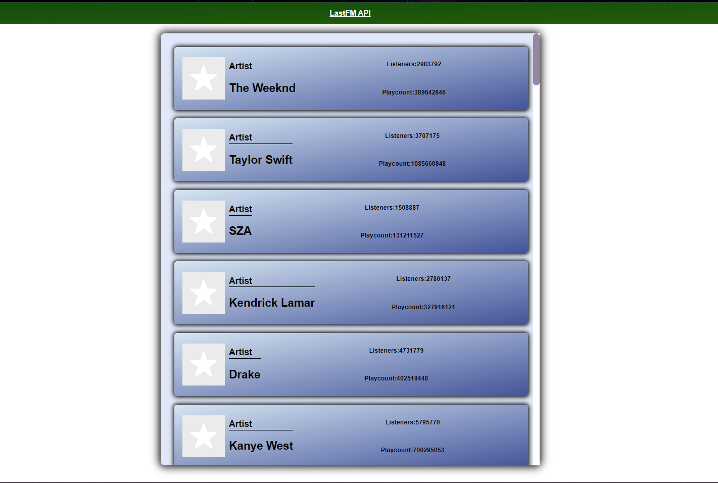 GitHub - ozgeterz/lastfm-project-react