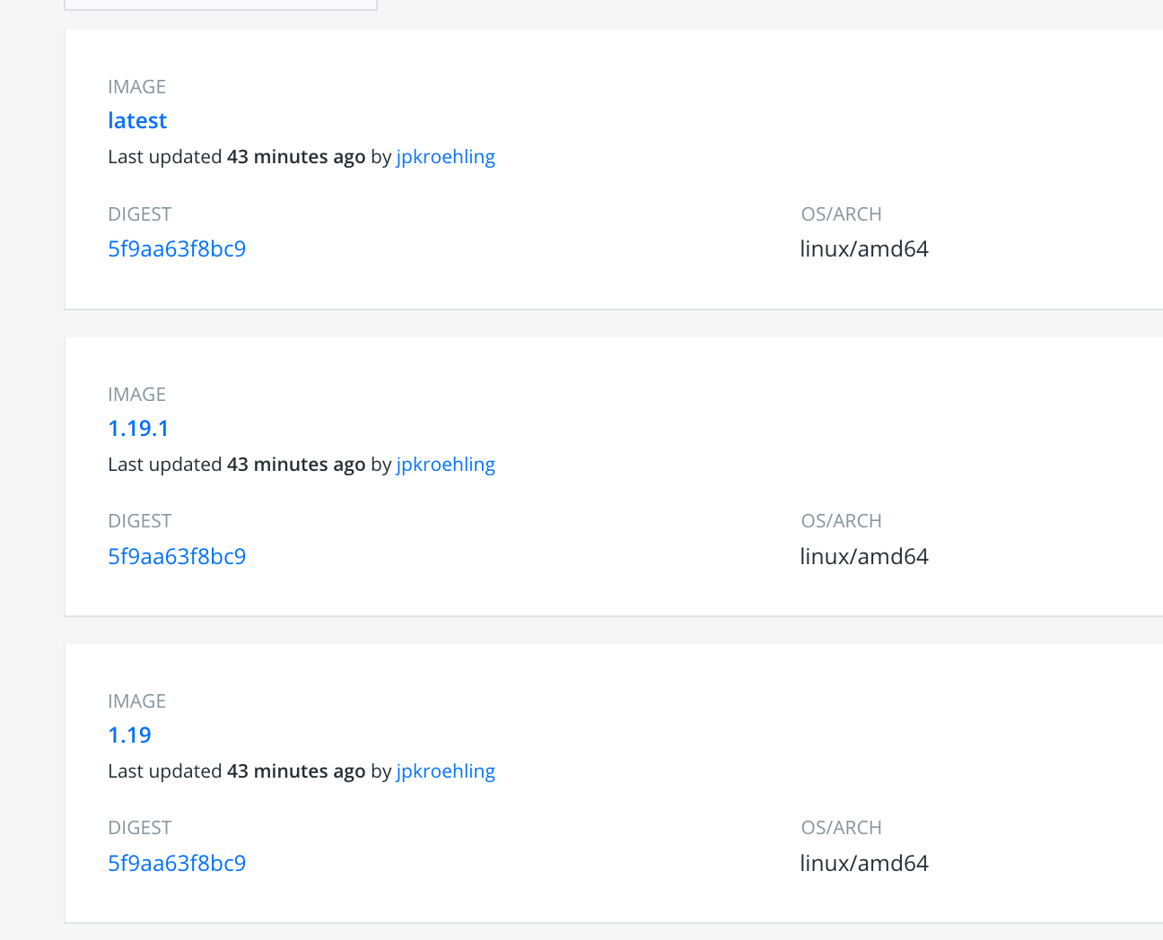 Use bot account to publish Docker images · Issue #2422 · jaegertracing ...