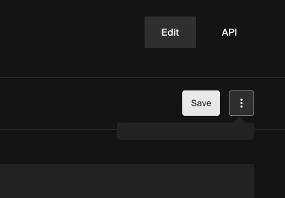 Doc control popup menu still visible even when `create` and `delete` are set to `false`. · Issue ...