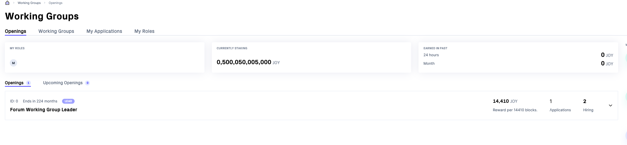 working-groups/* issues · Issue #2539 · Joystream/pioneer · GitHub