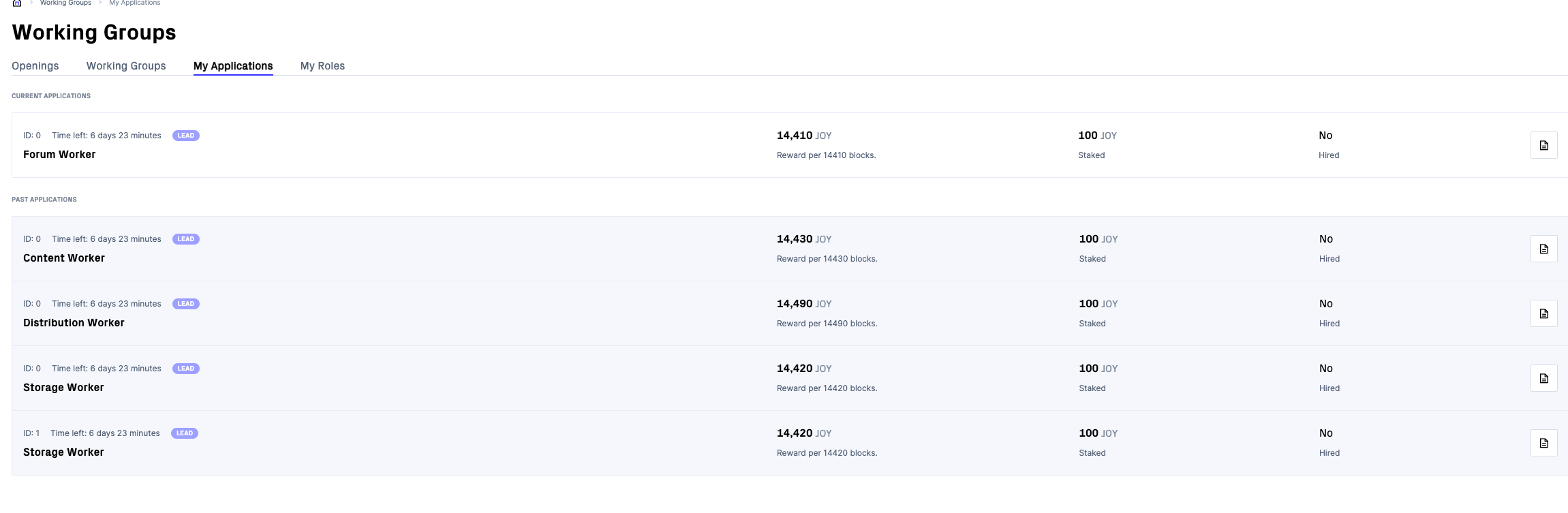 working-groups/* issues · Issue #2539 · Joystream/pioneer · GitHub