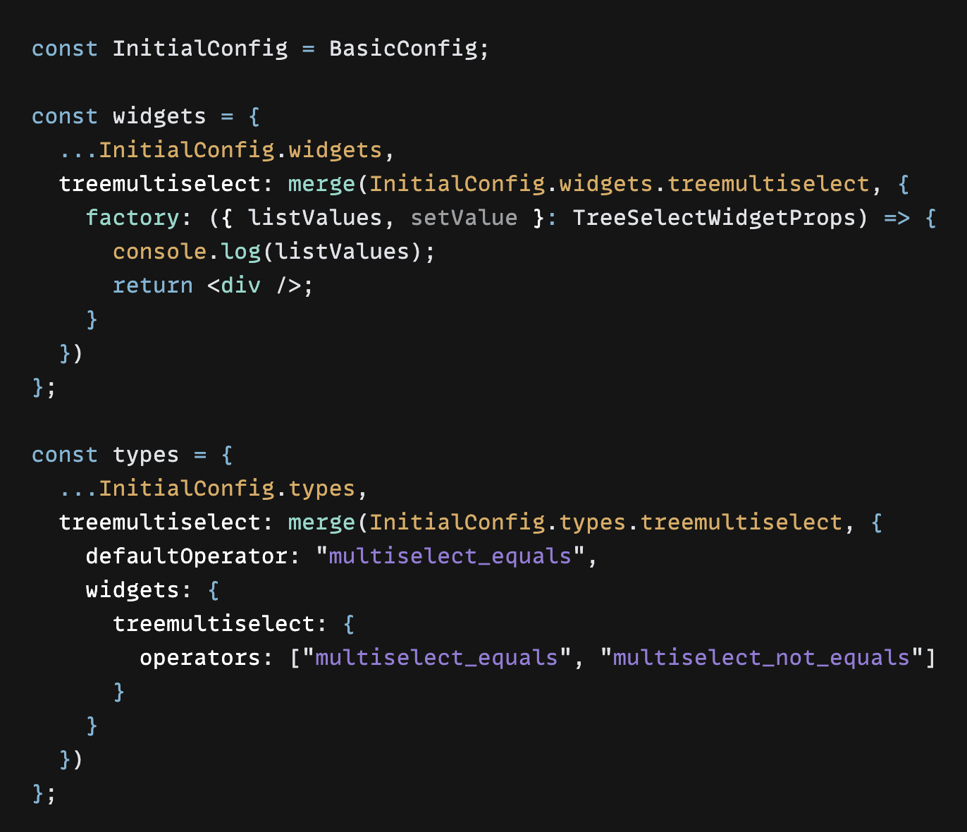 There is no 'path' property at index.d.ts & TreeItem Type is different ...