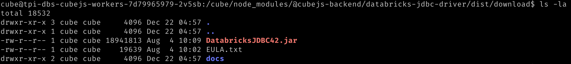 databricks-driver: ENOENT: no such file or directory, open 'package.json' · Issue #5833 · cube ...