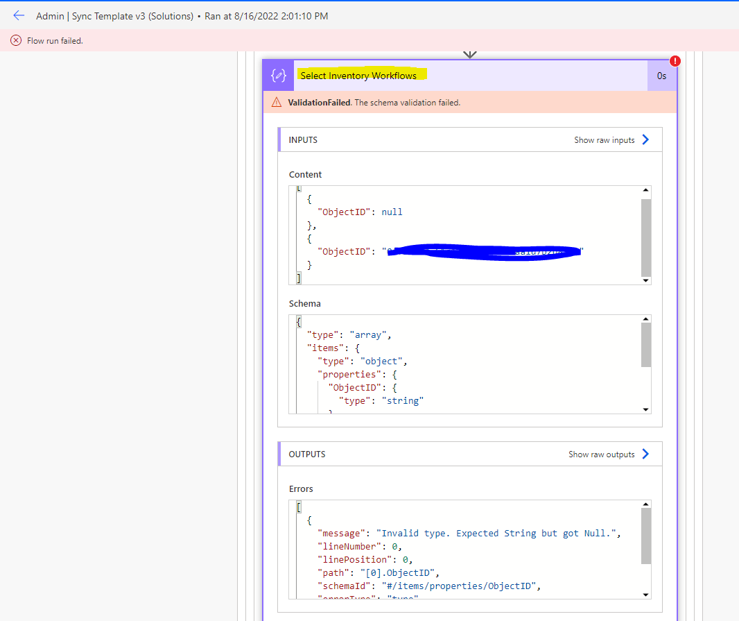 [CoE Starter Kit - BUG] Admin | Sync Template v3 (Solutions) null ref exception on Select ...